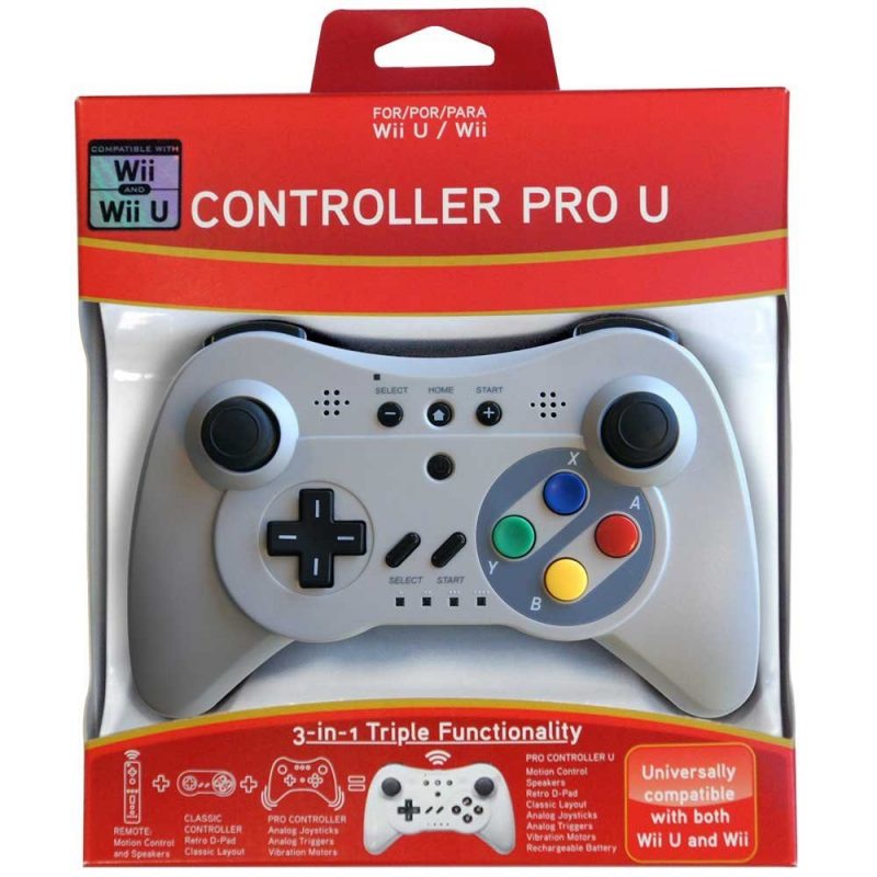 [Test] Controller Pro U pour Wii U avec manette SNES intégrée : la ...