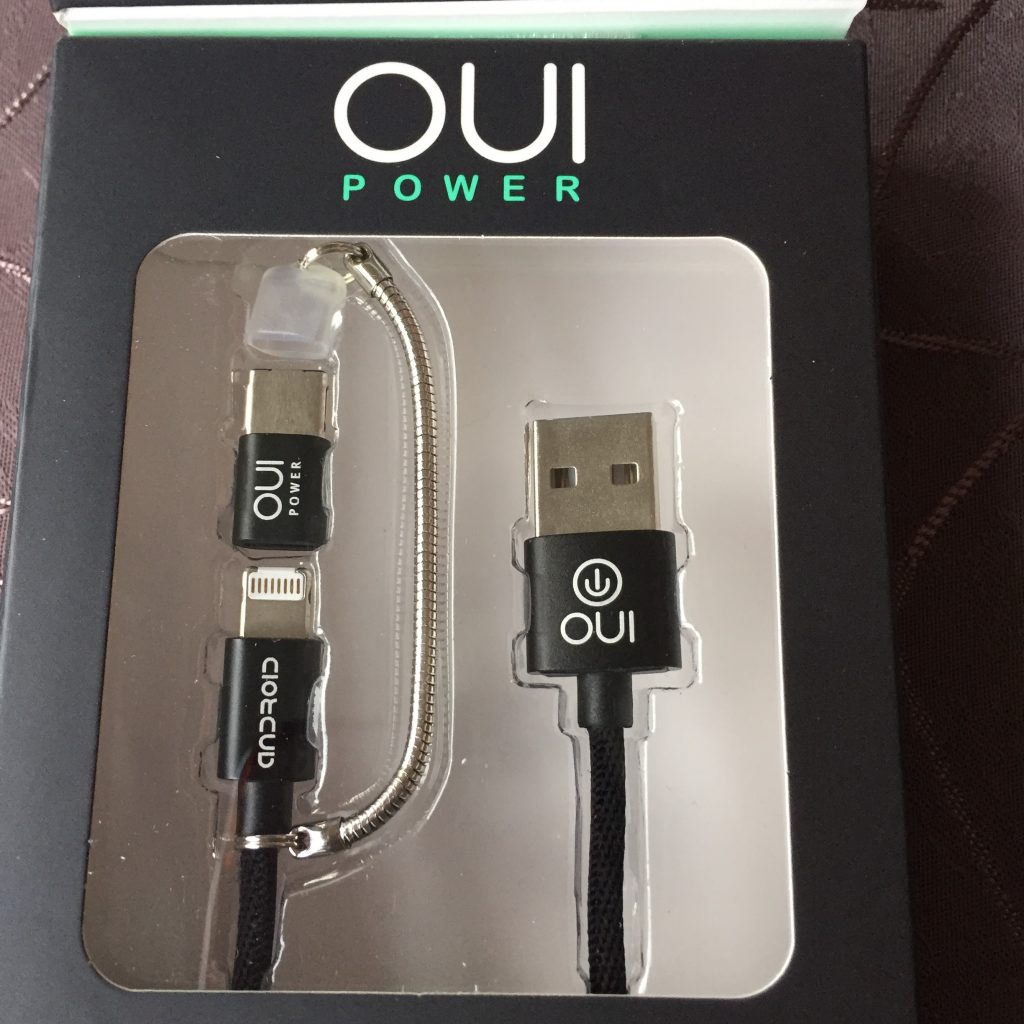Test du cable Oui Power 3 en 1 pour Lightning/Micro USB/USB-C ...