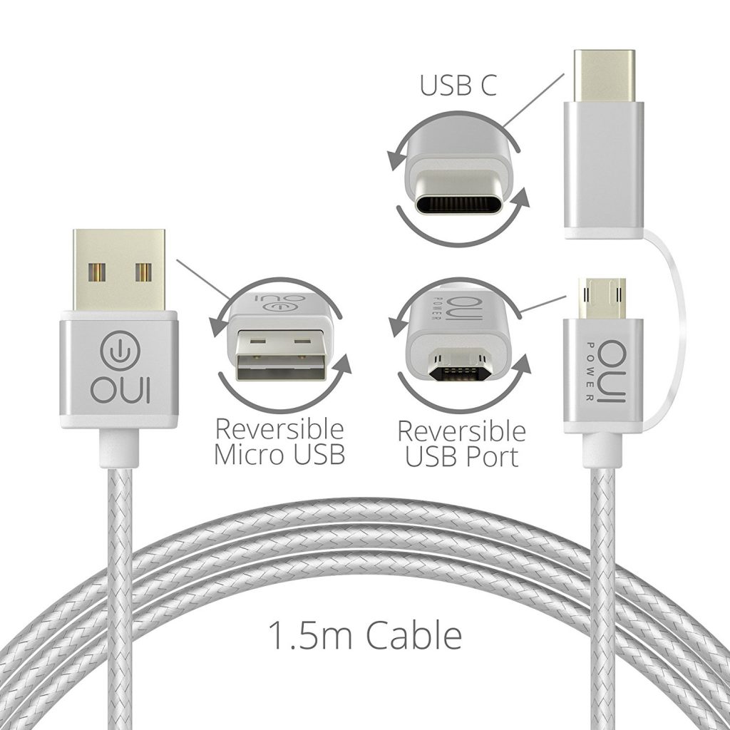 Test du câble réversible micro USB et USB type C Oui Power – LegolasGamer